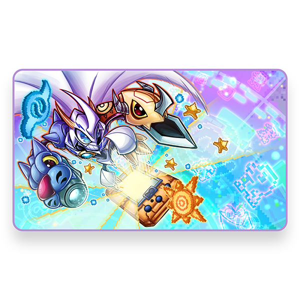 Digitoons 1-Player Plush Hybrid Rubber Playmat – Mana Moon