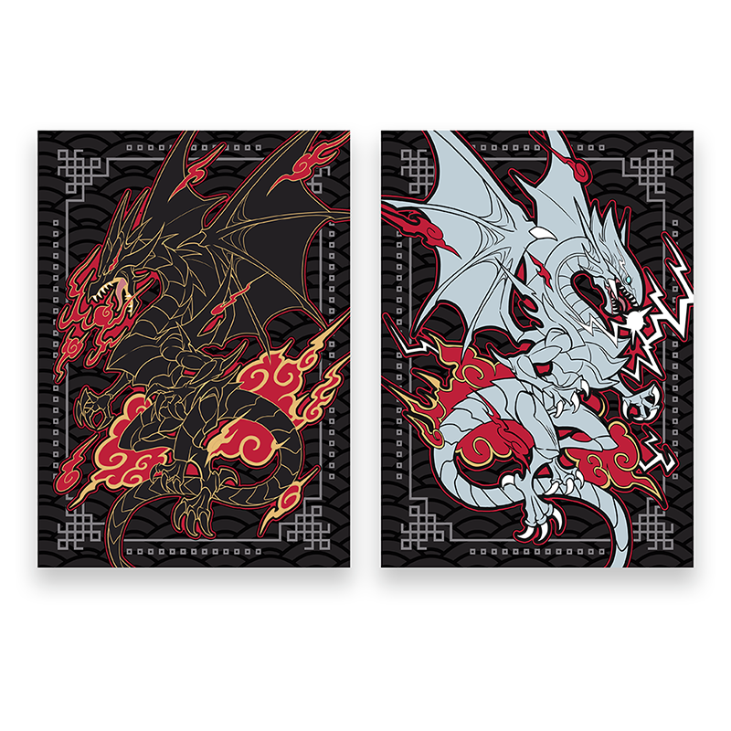 Diviner Dragons Sleeves (Set of 2 70ct JP/Standard Sizes) – Mana Moon