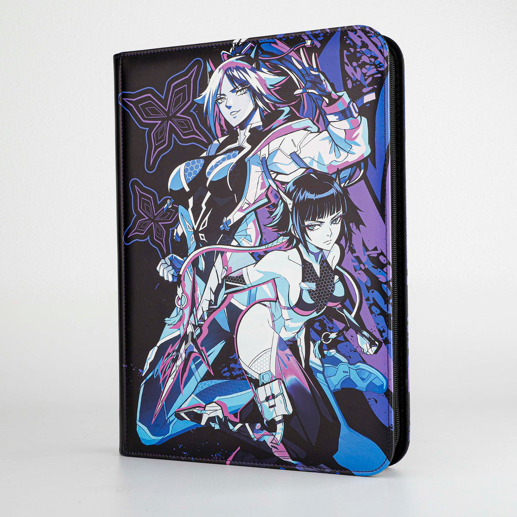 Shinigami Tech 9-Pocket Trading Card Binder – Mana Moon